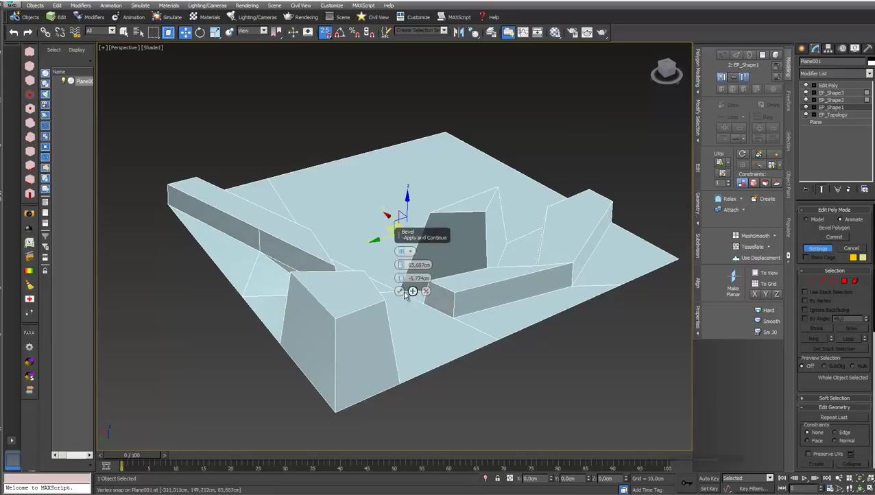 Designstrategies - How to create a 3D Landscape out of a 2D topology in ...