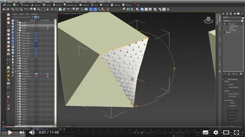 Designstrategies How To Deform 3d Pattern And Adjust It To Simple A 3d Objects