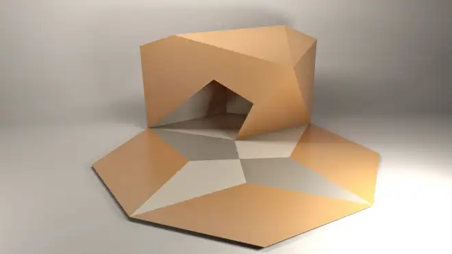 Designstrategies Create Objects Like Cristalls Based On A Pattern