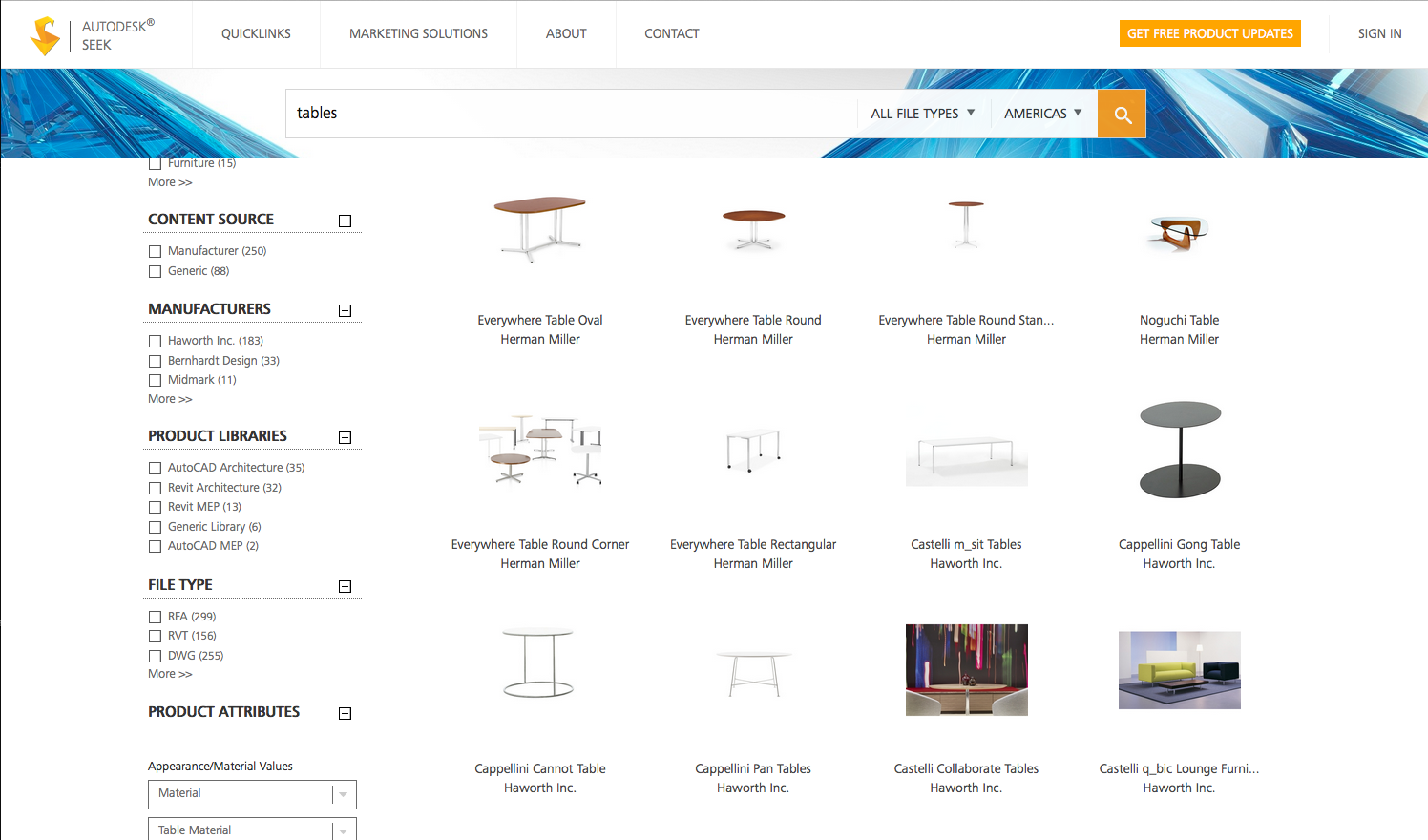 Designstrategies - External 3D objects from Autodesk Seek